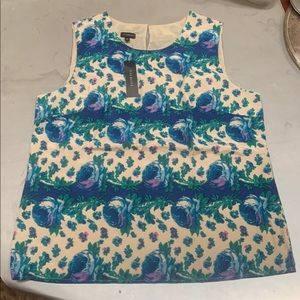 Talbots | Tops | New Talbots Silk Blend Floral Flower Top Tank 6 | Poshmark